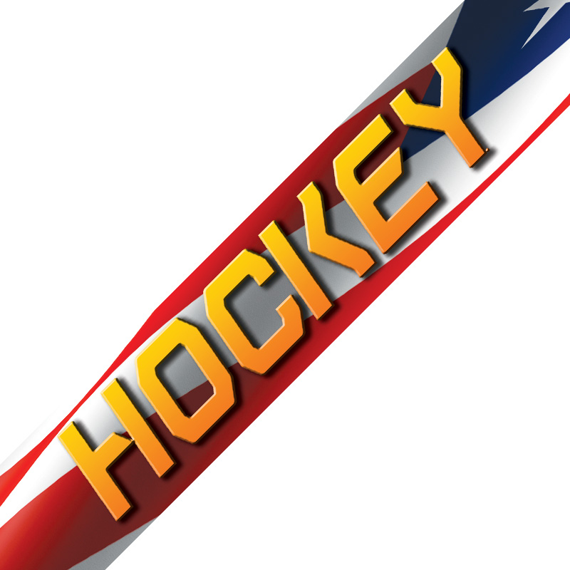 hockey vneck ribbon usa – PDUCAT – Champion Trophy Products