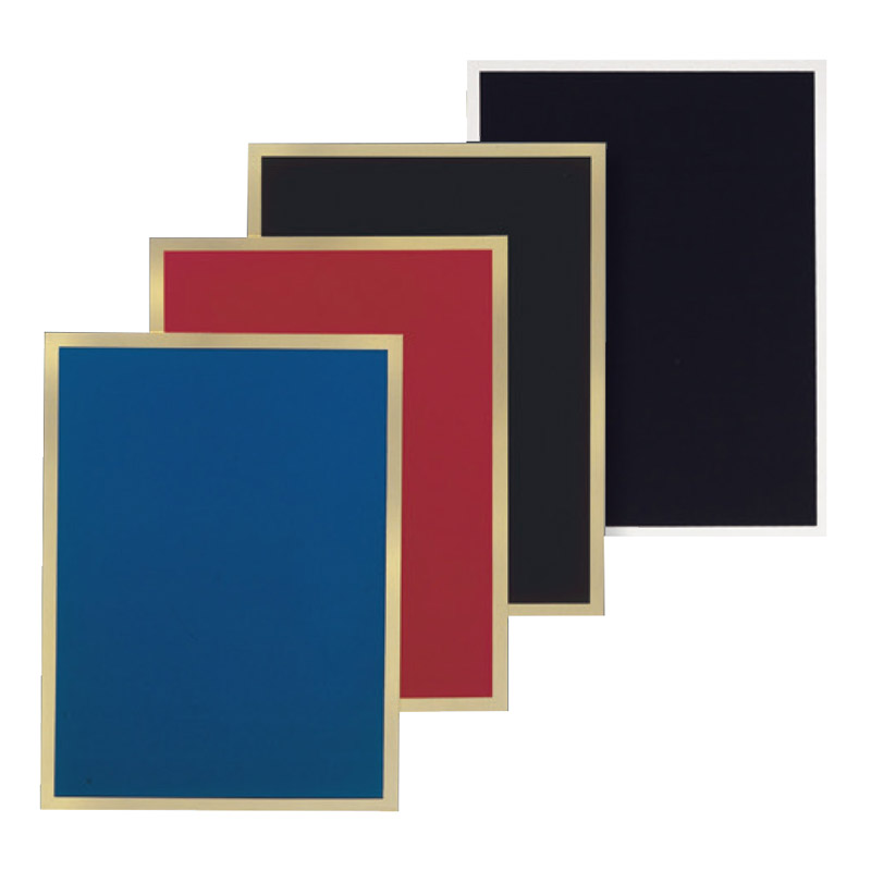 6 x8 burgundy gold trim pla – PDUCAT – Champion Trophy Products